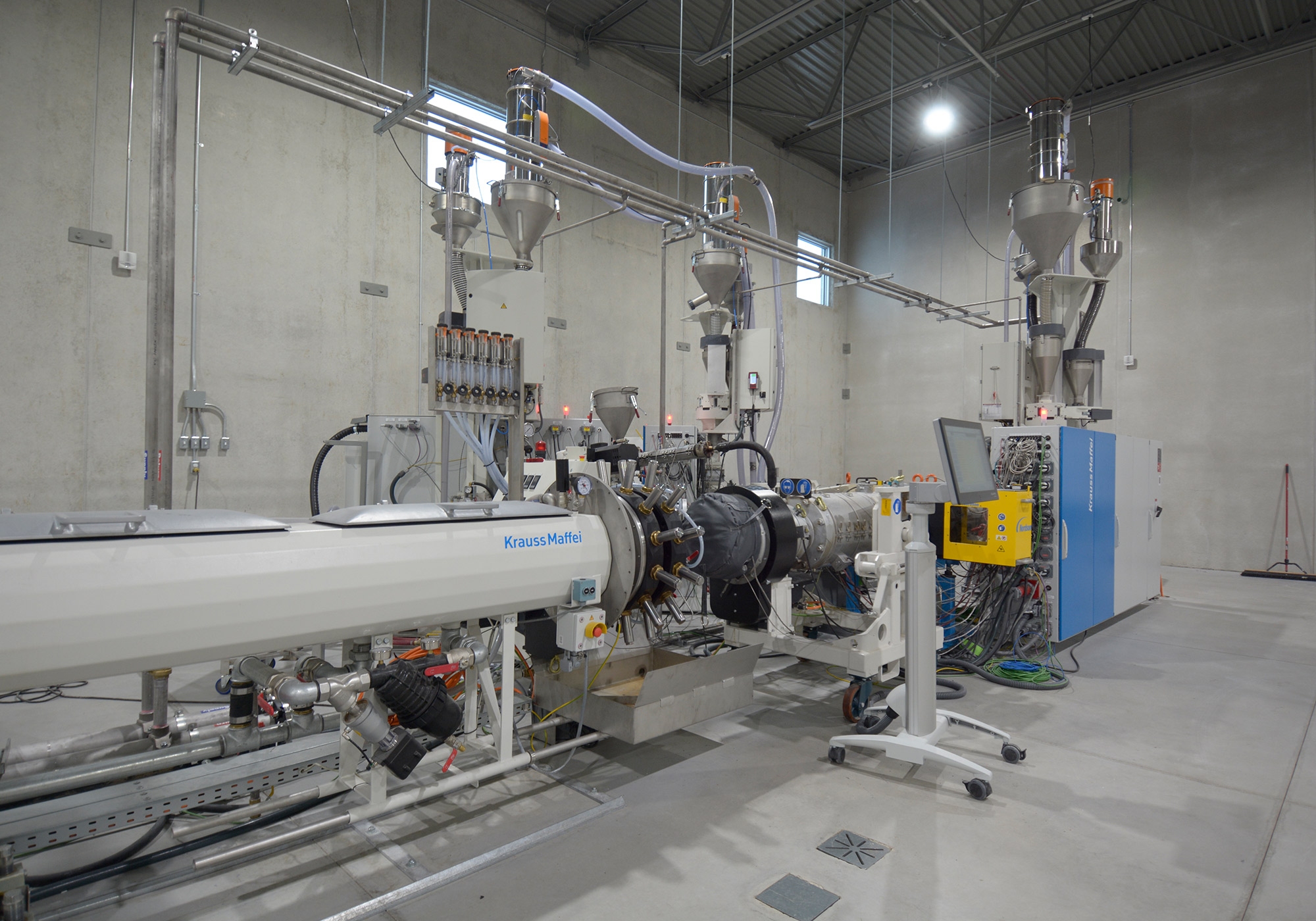 KraussMaffei delivers cutting-edge flexible pipe extrusion lines with ...